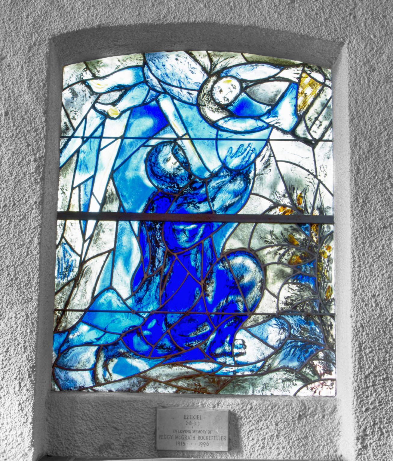 How Peggy Rockefeller Helped Bring Chagall's Windows to Union Church ...