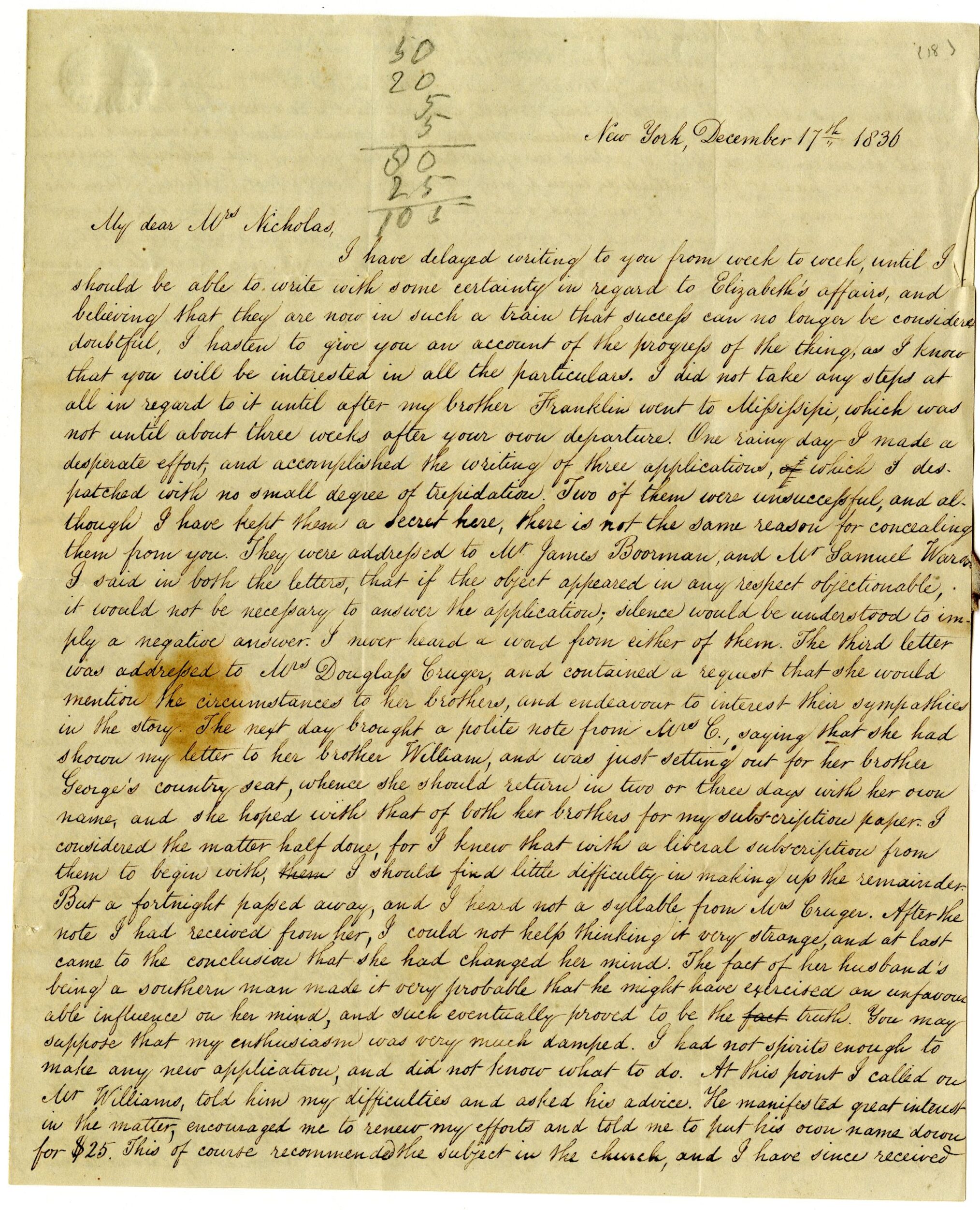 A New York Manumission Story from Our Manuscript Collection - Historic ...